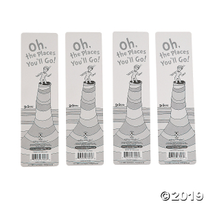Dr. Seuss Oh, the Places You'll Go Bookmarks (50 Piece(s ...