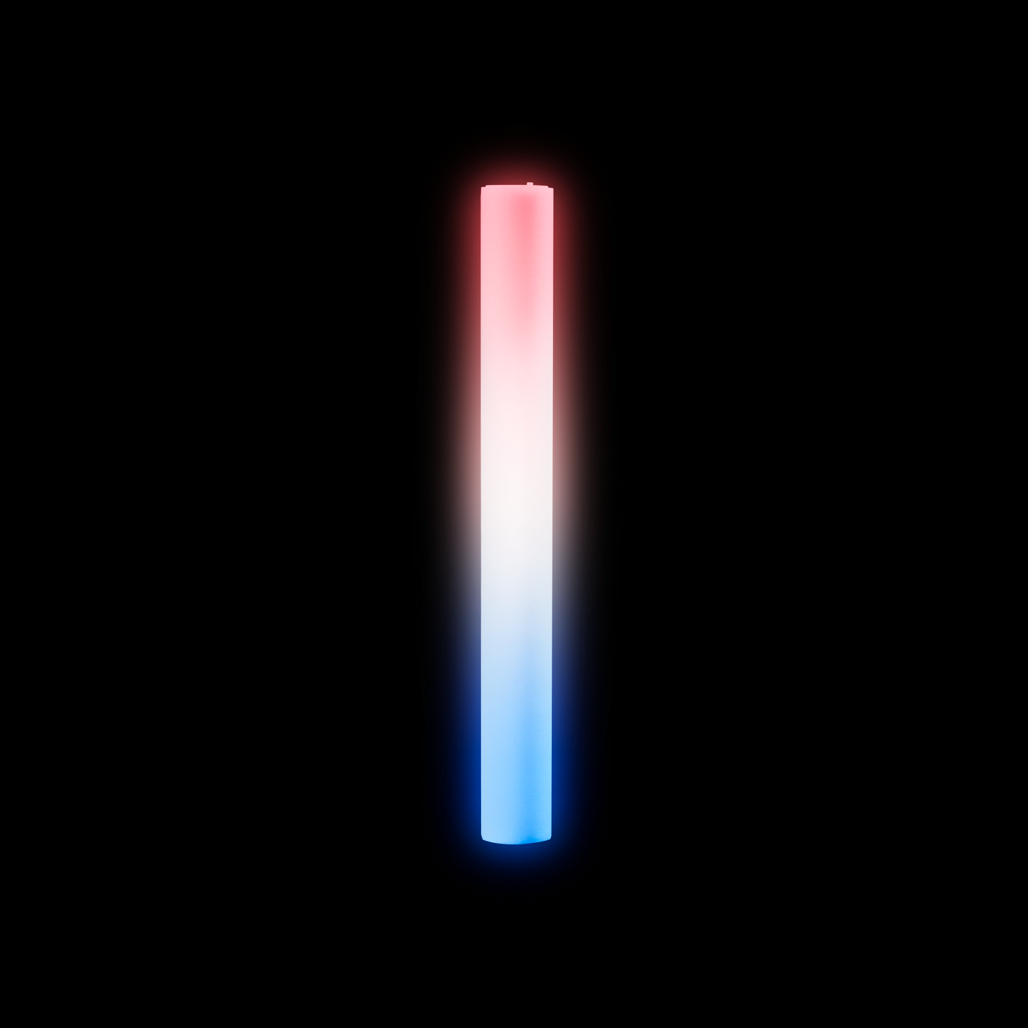 LED Light-Up Red-White-Blue Foam Baton