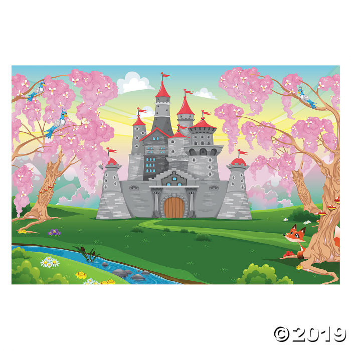 Castle Backdrop Banner (1 Set(s)) | GlowUniverse.com