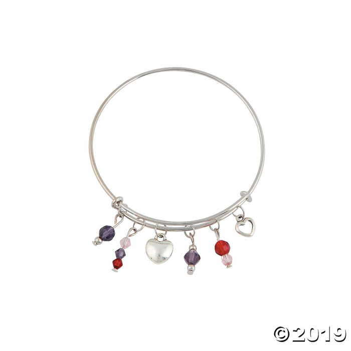 Valentine's Day Expandable Bangle Bracelets Craft Kit (2 Piece(s ...
