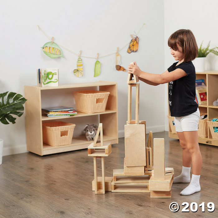 Junior Hollow Block Play Set - 16 Pieces (1 Unit(s)) | GlowUniverse.com