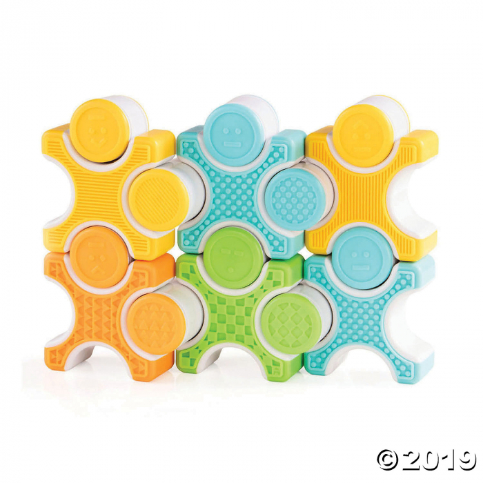 Guidecraft Grippies® Stackers - 16-piece set (1 Set(s)) | GlowUniverse.com