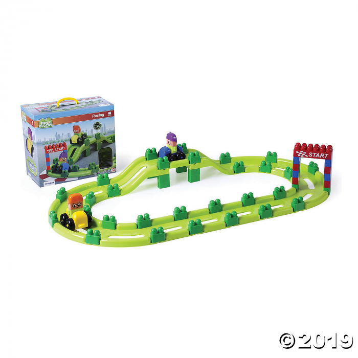 Super Blocks Racing, 62 Pieces (1 Set(s)) | GlowUniverse.com