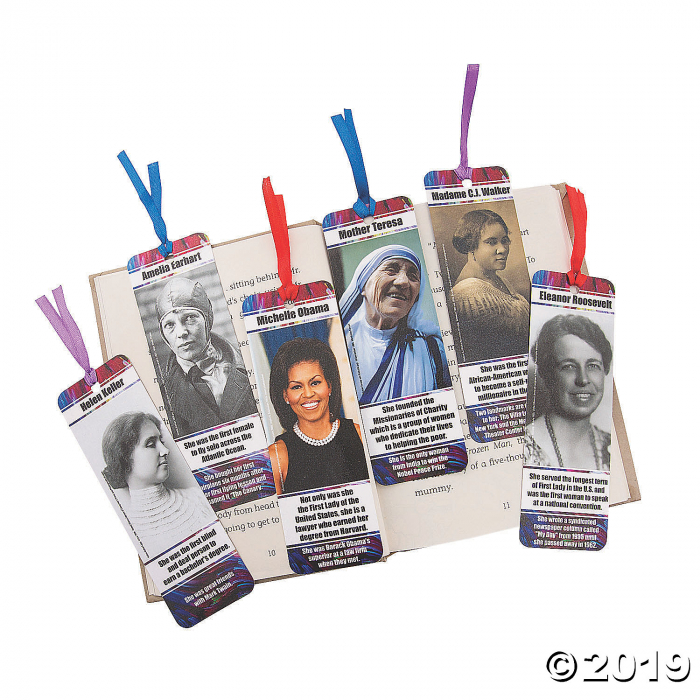 Influential Women Bookmarks (48 Piece(s)) | GlowUniverse.com