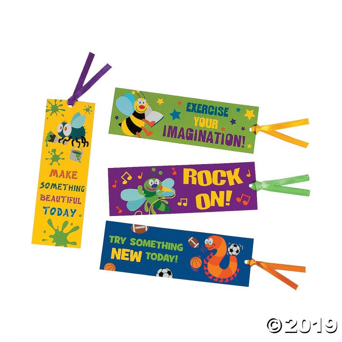 Laminated Playful Bug Bookmarks (48 Piece(s)) | GlowUniverse.com