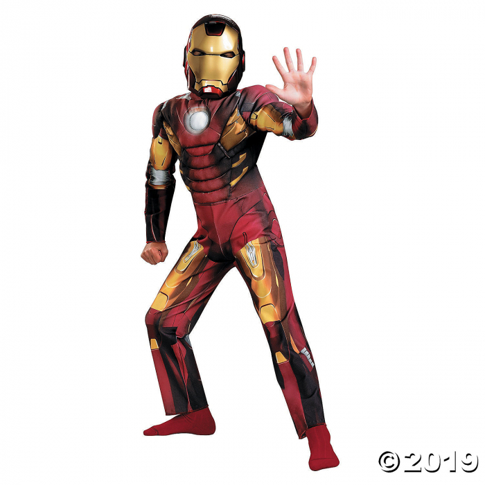 Boy's Basic Mark 7 The Avengers Iron Man Costume - Medium (1 Piece(s ...