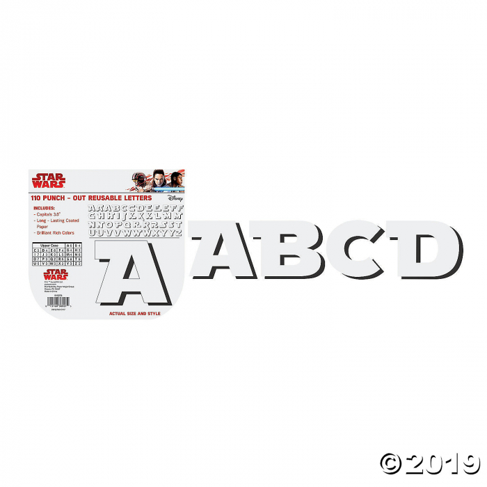 Eureka® Star Wars Super Troopers Bulletin Board Letters (1 Unit(s ...