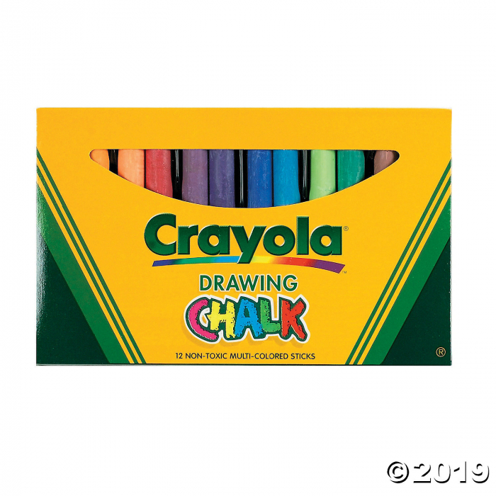 12-Color Crayola (1 Set(s)) | GlowUniverse.com