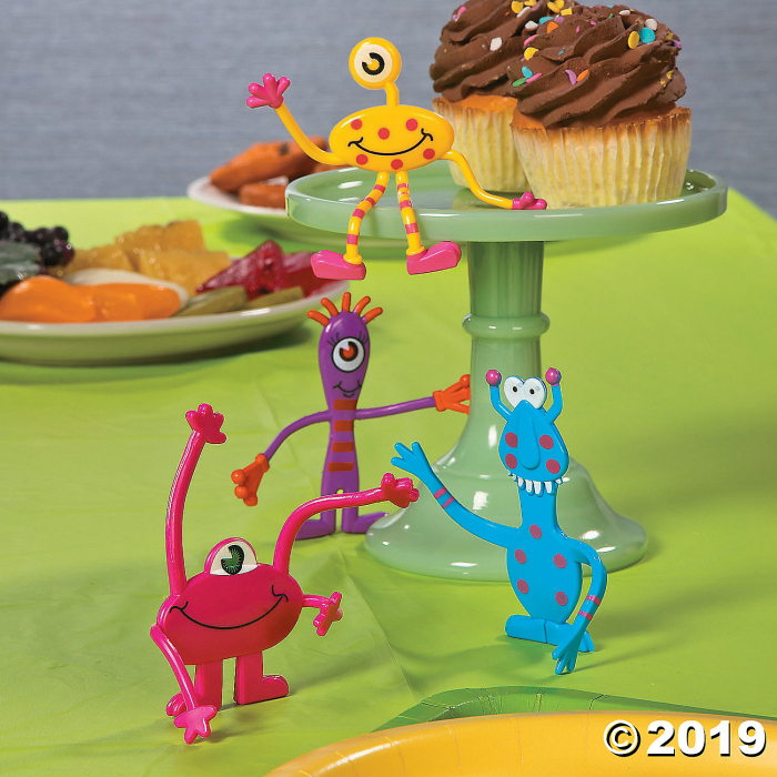 Wacky Monster Bendables (24 Piece(s)) | GlowUniverse.com