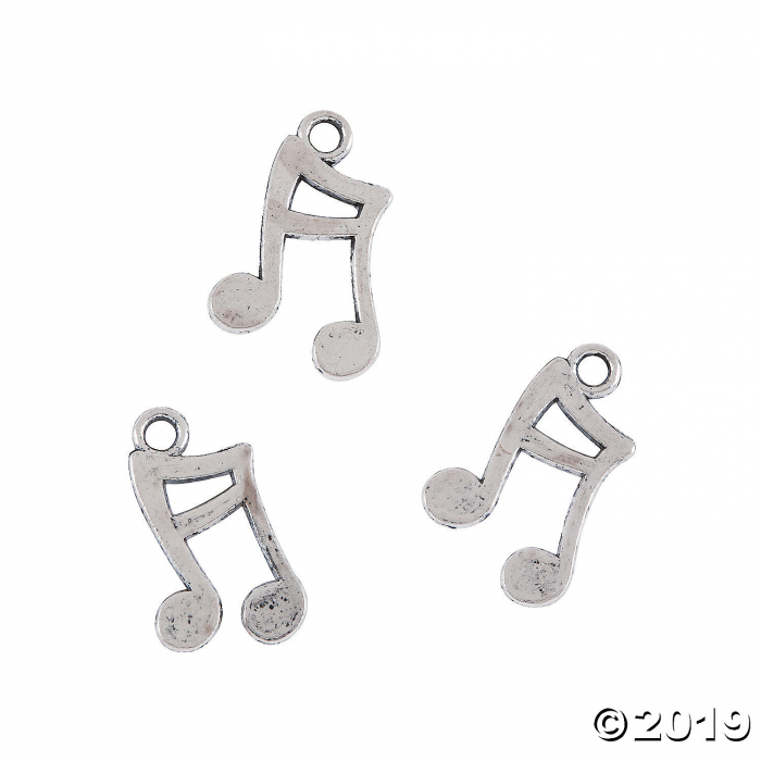 Music Note Charms (Per Dozen) | GlowUniverse.com