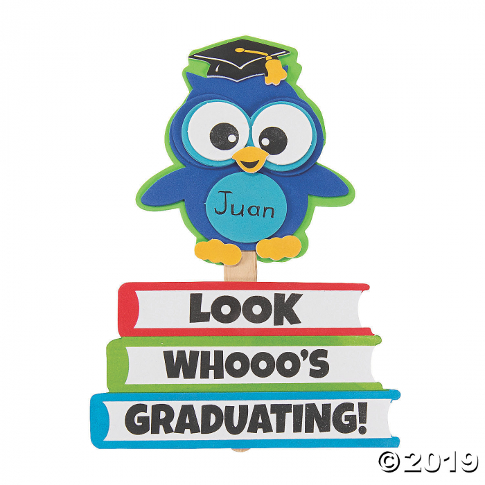 Graduation Owl Pop-Up Craft Kit (Makes 12) | GlowUniverse.com