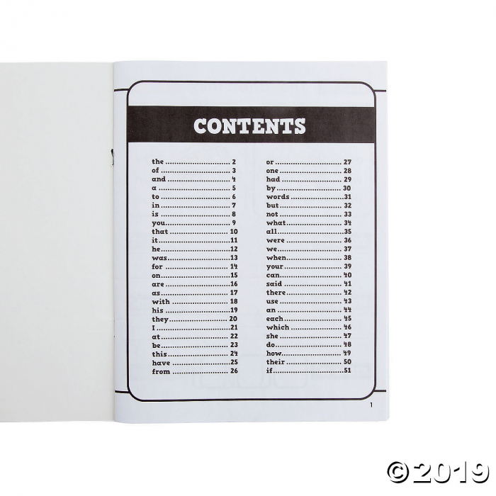 Primary Sight Word Practice Journals (Per Dozen) | GlowUniverse.com