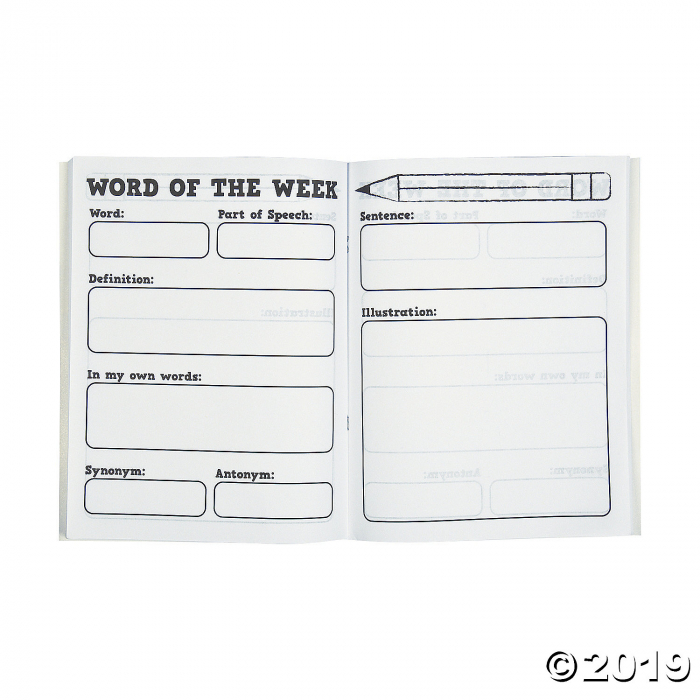 Word of the Week Journals (Per Dozen) | GlowUniverse.com