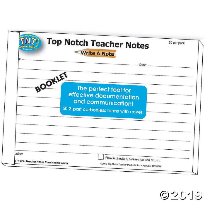 (6 Ea) Write A Note Booklet (6 Piece(s)) | GlowUniverse.com