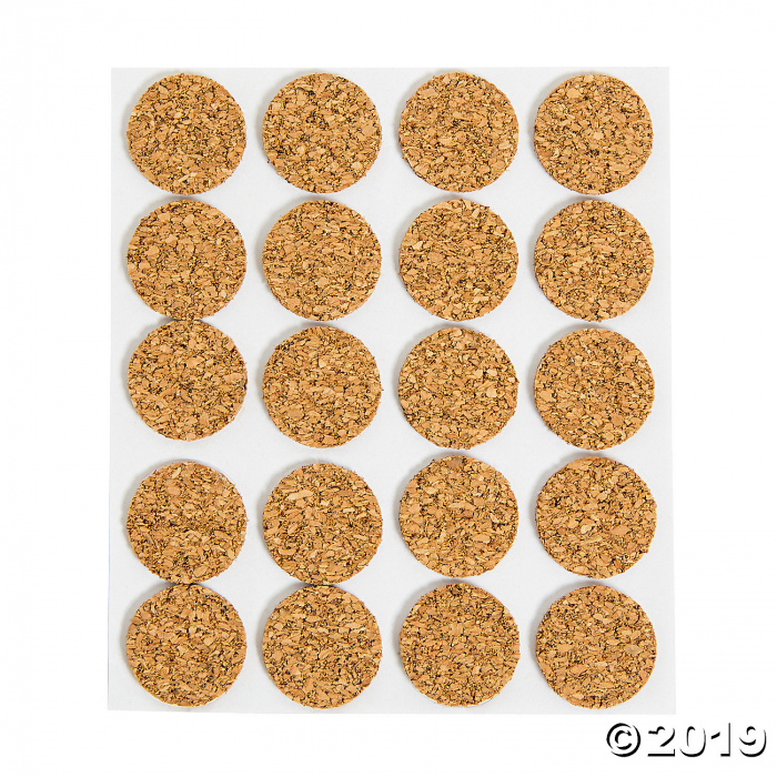 Craft Cork Stickers (100 Piece(s)) | GlowUniverse.com