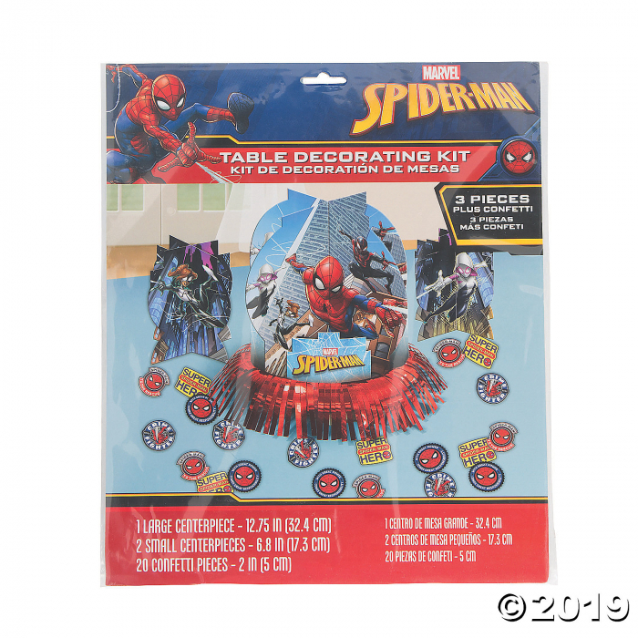 Ultimate Spider-Man Table Decorating Kit (1 Set(s)) | GlowUniverse.com
