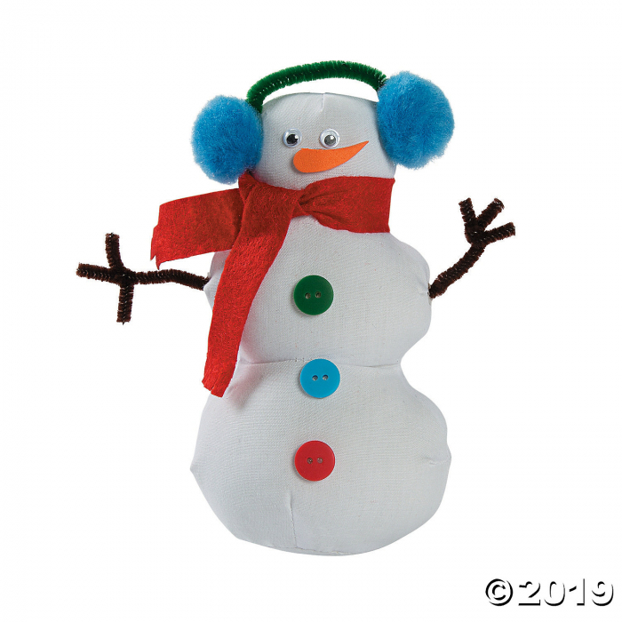 DIY Plush Snowmen (Per Dozen) | GlowUniverse.com
