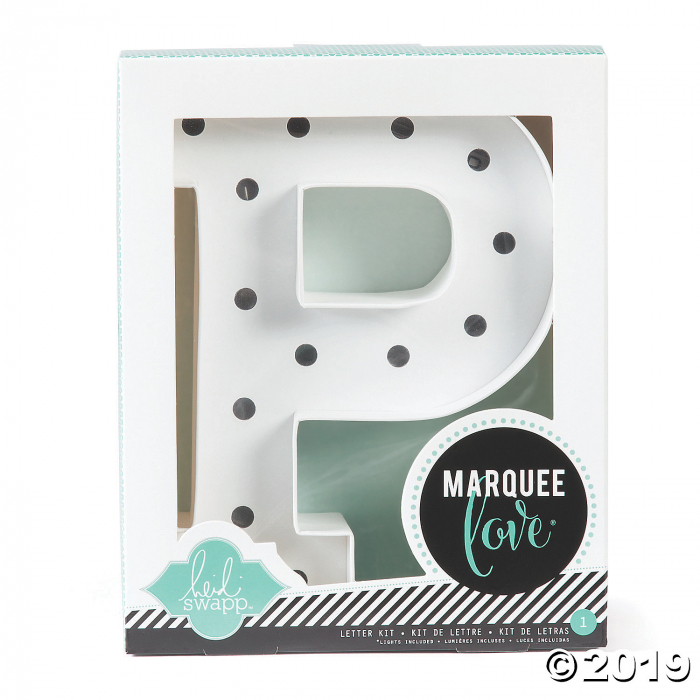 P Marquee Light-Up Kit (1 Set(s)) | GlowUniverse.com