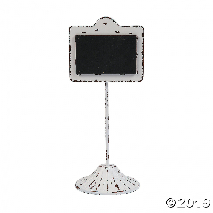 Standing Rustic Chalkboard Table Sign (1 Piece(s)) | GlowUniverse.com