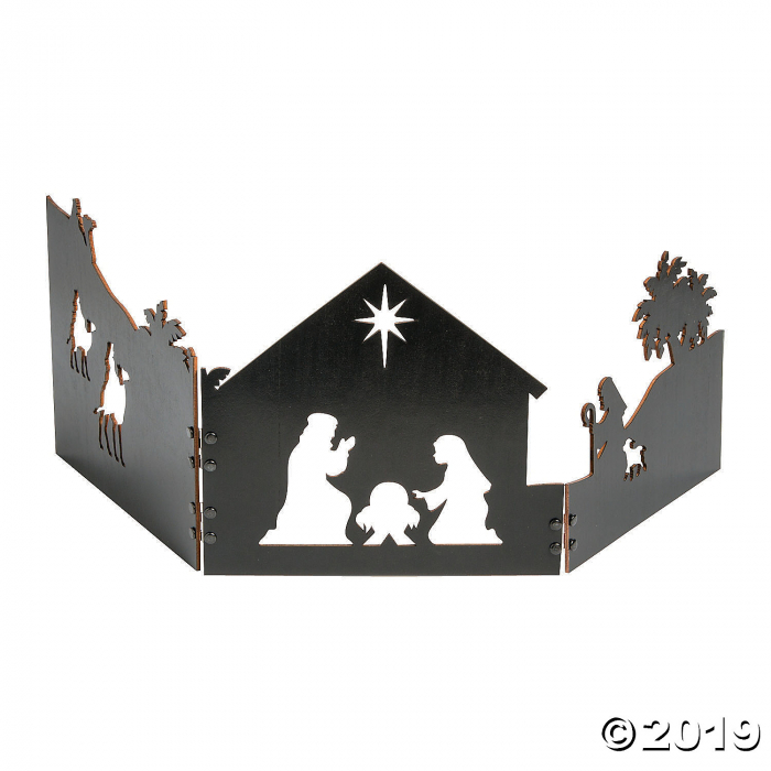 Fold-Up Nativity Scene (1 Piece(s)) | GlowUniverse.com