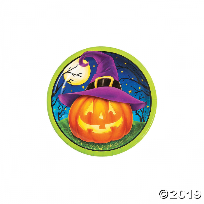 October Eve Paper Dessert Plates (8 Piece(s)) | GlowUniverse.com
