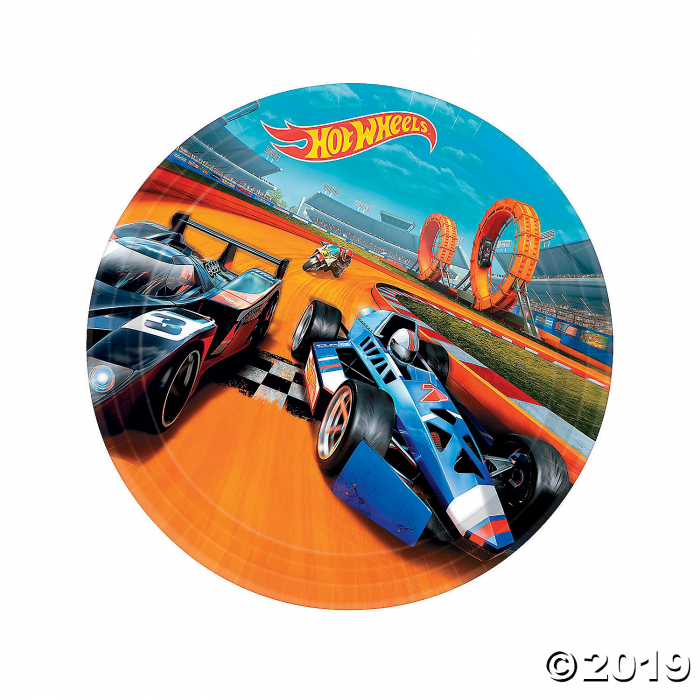 Hot Wheels® Wild Racer Round Paper Dinner Plates (8 Piece(s ...