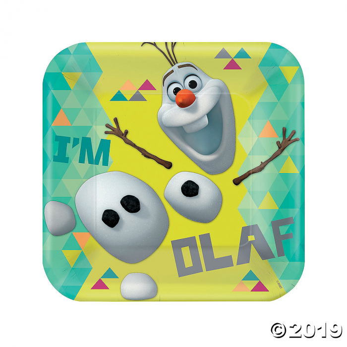 Disney® Frozen Olaf Paper Dinner Plates (8 Piece(s)) | GlowUniverse.com