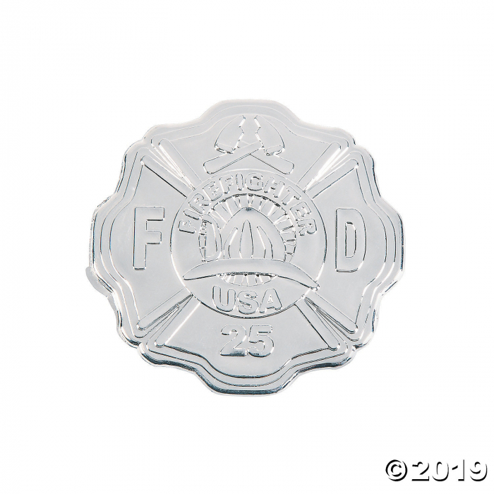 Firefighter Badges (Per Dozen) | GlowUniverse.com