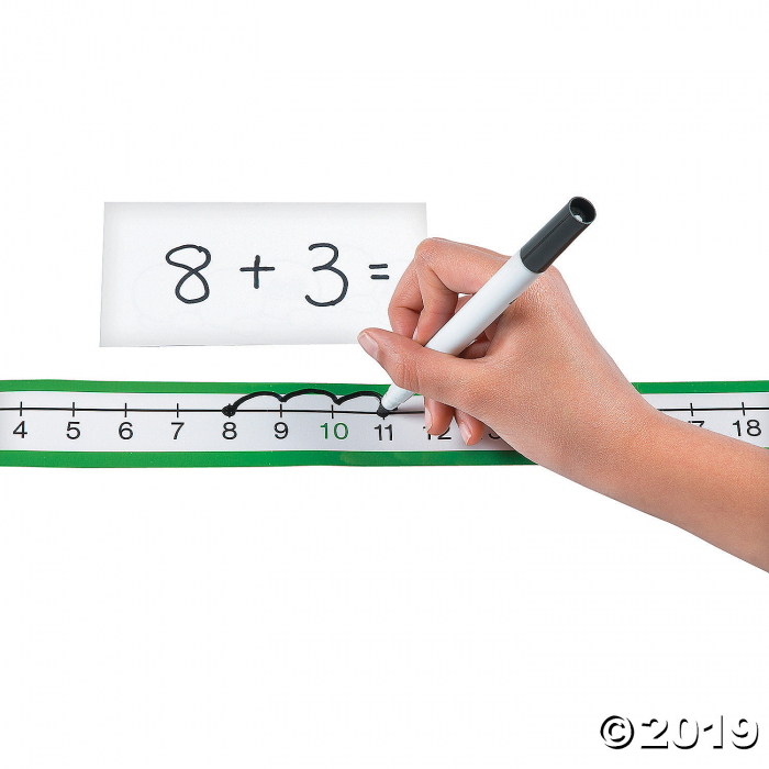 Dry Erase Number Line Sheets (36 Piece(s)) | GlowUniverse.com
