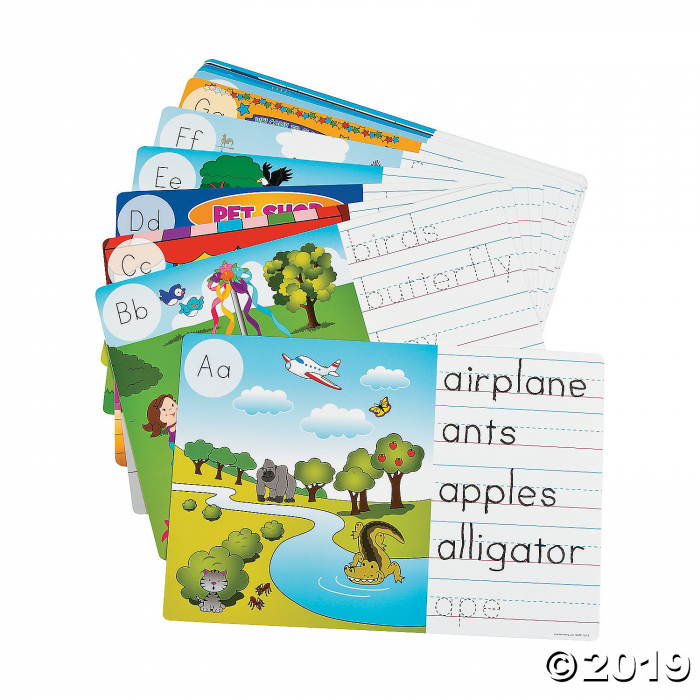 Image Hunt & Write Dry Erase Cards (1 Set(s)) | GlowUniverse.com