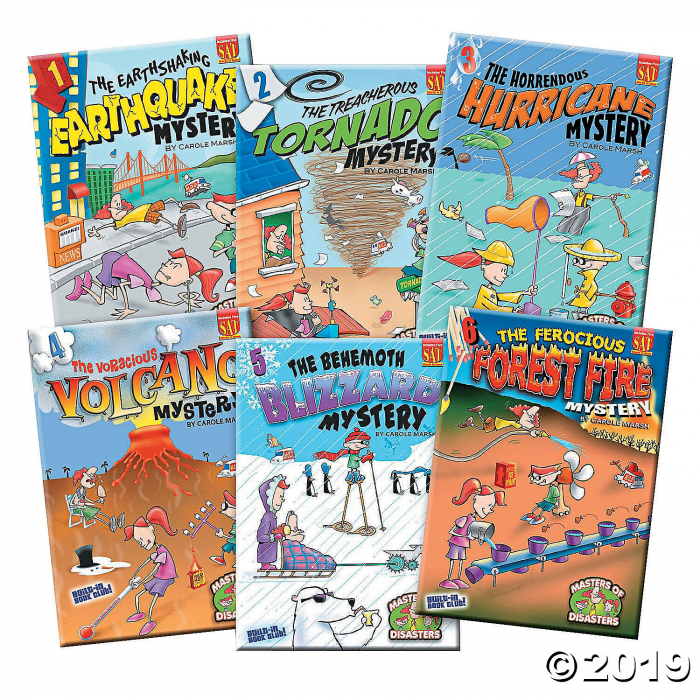 Masters of Disasters Book Set (1 Set(s)) | GlowUniverse.com