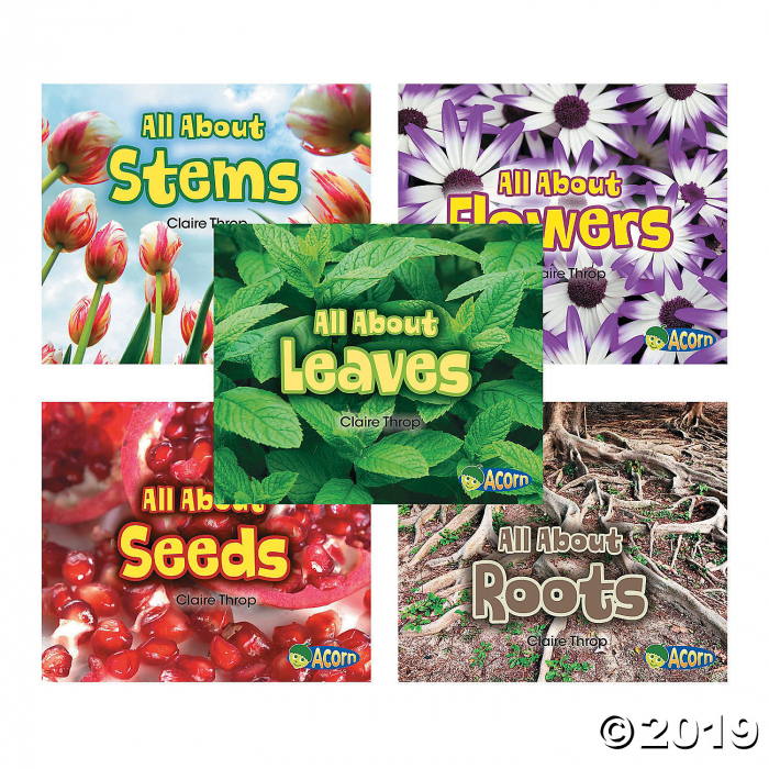 All About Plants Book Set, Set of 5 (1 Set(s)) | GlowUniverse.com