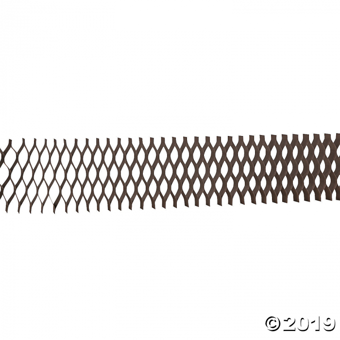 Chocolate Brown Net Garland (1 Piece(s)) | GlowUniverse.com