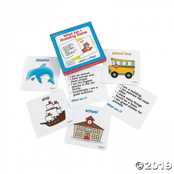 What Am I Guessing Card Game (1 Set(s)) | GlowUniverse.com