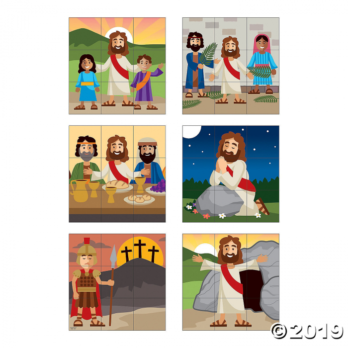 Holy Week Puzzle Blocks (1 Set(s)) | GlowUniverse.com
