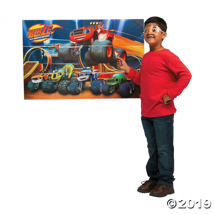 Blaze and the Monster Machines Party Game (1 Set(s)) | GlowUniverse.com