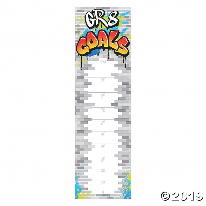 Graffiti Classroom Goal Chart (1 Piece(s)) | GlowUniverse.com