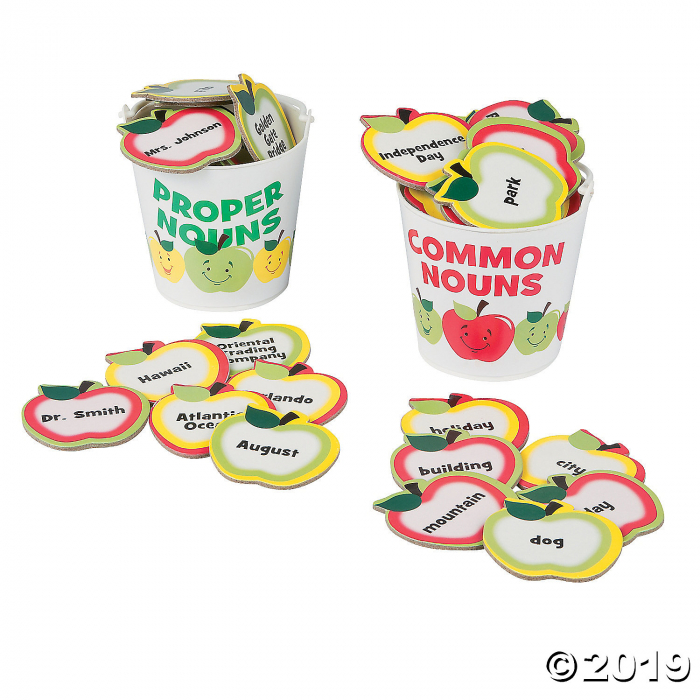 Common & Proper Noun Sorting Game (1 Set(s)) | GlowUniverse.com