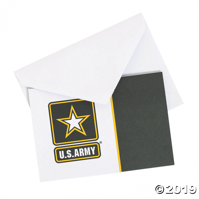 U.S. Army® Notecards (Per Dozen) | GlowUniverse.com