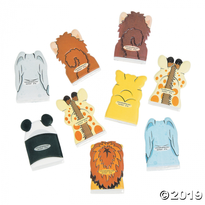 Noah's Ark Puffy Finger Puppets (10 Piece(s)) | GlowUniverse.com