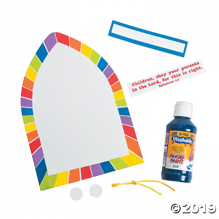 Obedient Hands Handprint Sign Craft Kit (Makes 12) | GlowUniverse.com