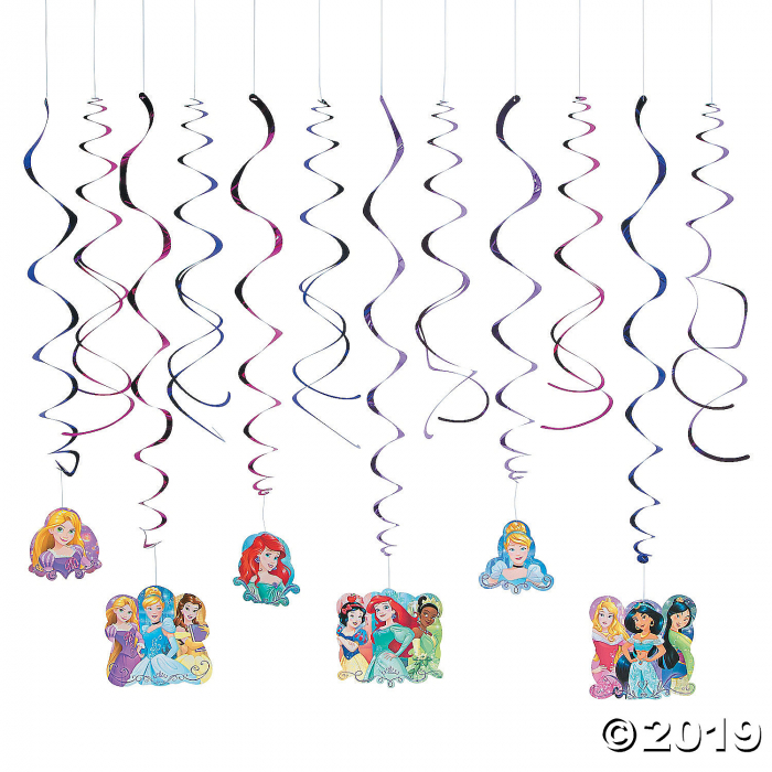 Disney Princess Dream Hanging Swirls (Per Dozen) | GlowUniverse.com