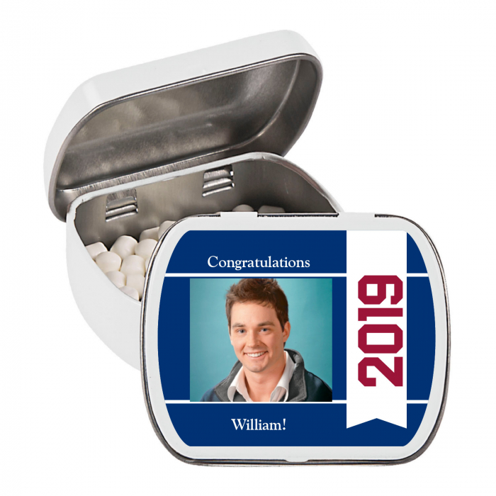 Graduation Year Custom Photo Mint Tins (24 Piece(s)) | GlowUniverse.com