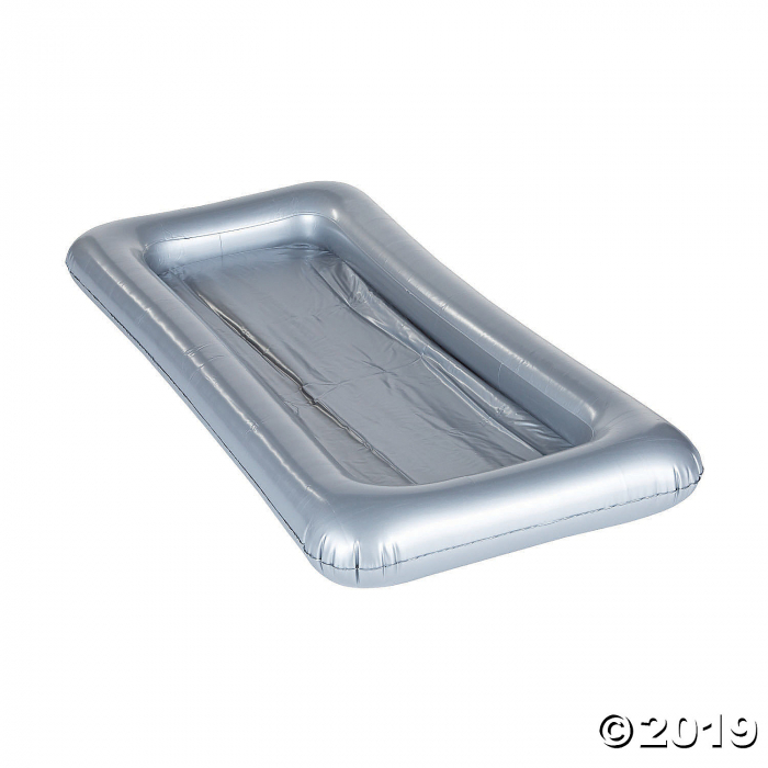 Inflatable Silver Buffet Cooler (1 Piece(s)) | GlowUniverse.com