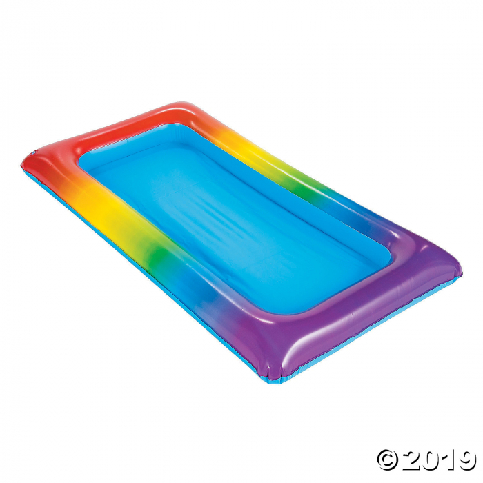 Inflatable Bright Print Buffet Cooler (1 Piece(s)) | GlowUniverse.com