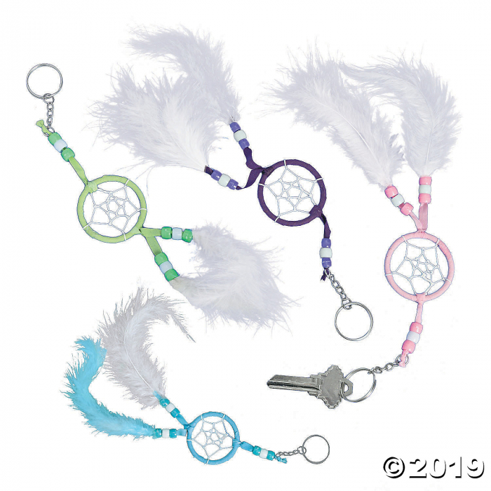Dream Catcher Keychains (Per Dozen) | GlowUniverse.com