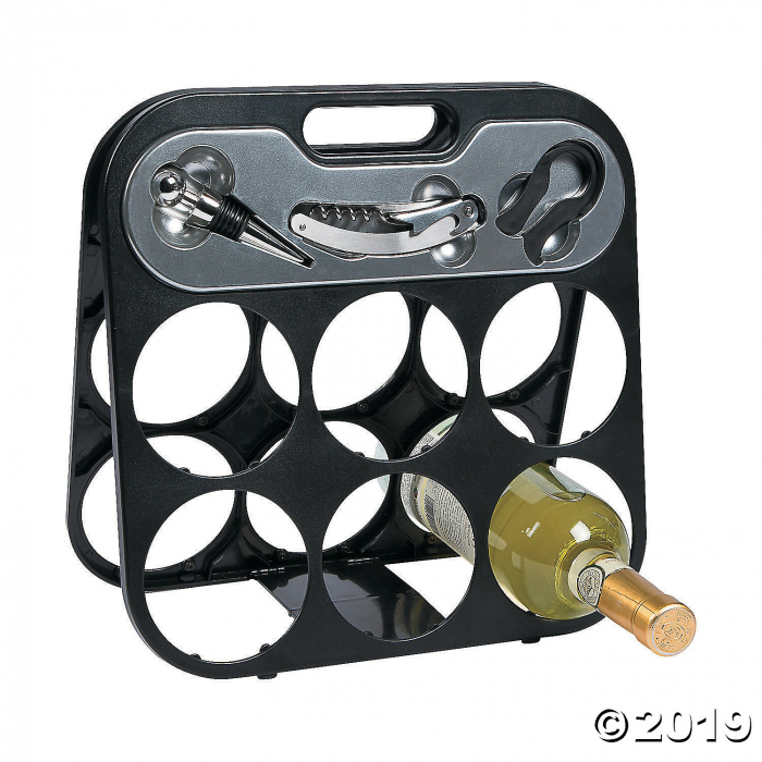 6-Bottle Wine Rack Gift Set (1 Set(s)) | GlowUniverse.com