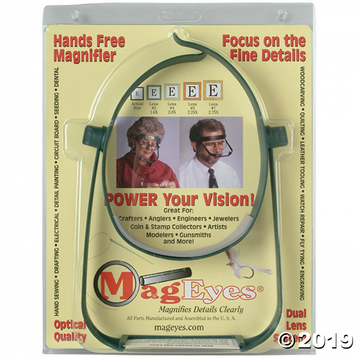 Mageyes Magnifier-#2 & #4 - Dark Green (1 Piece(s)) | GlowUniverse.com