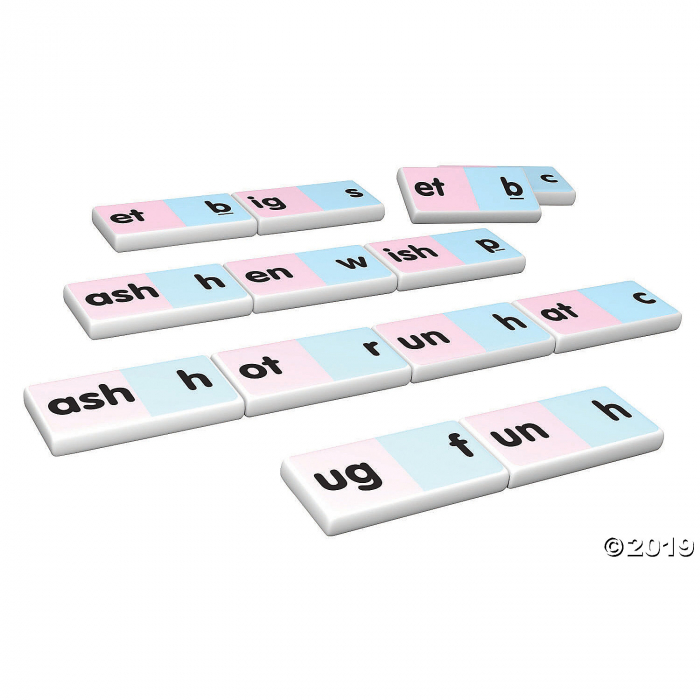 Word Family Dominoes Set (1 Set(s)) | GlowUniverse.com