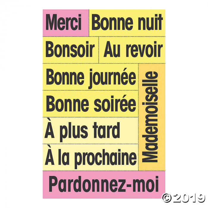 French High-Frequency Vocabulary Card Set (1 Set(s)) | GlowUniverse.com